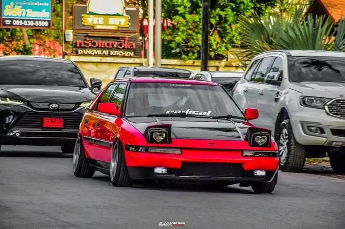 10 Potret Modifikasi Mazda Astina, Si Mata Genit yang Dibikin Makin ...