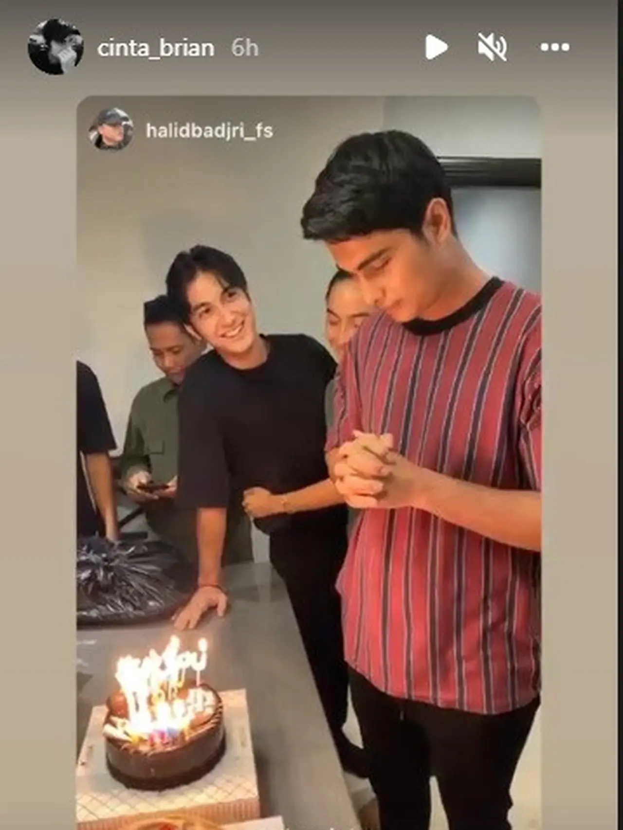 6 Momen Cinta Brian Dapat Kejutan Ultah ke-24, Dihadiri Rekan Artis ...