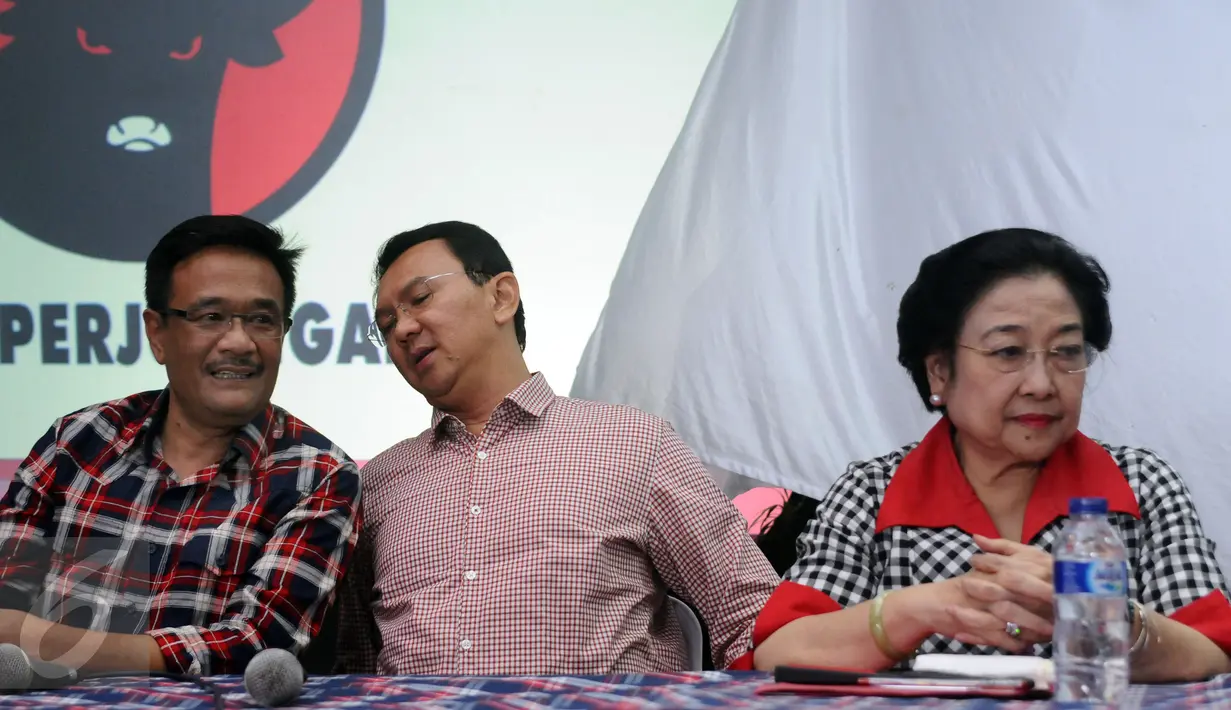 Unggul Sementara, Megawati dan Basuki Tjahaja Purnama Angkat Bicara ...