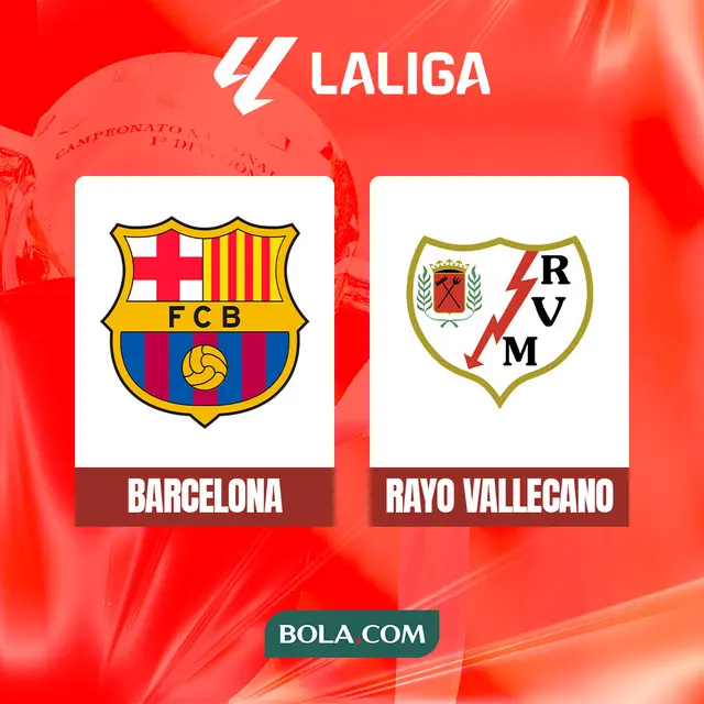 Link Live Streaming Barcelona Vs Rayo Vallecano di La Liga - Spanyol ...