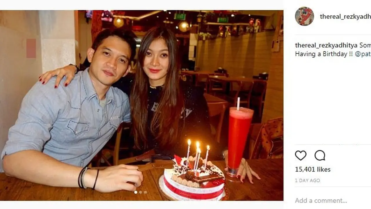 Rayakan Ulang Tahun Pacar, Rezky Aditya Didoakan Segera Menikah ...