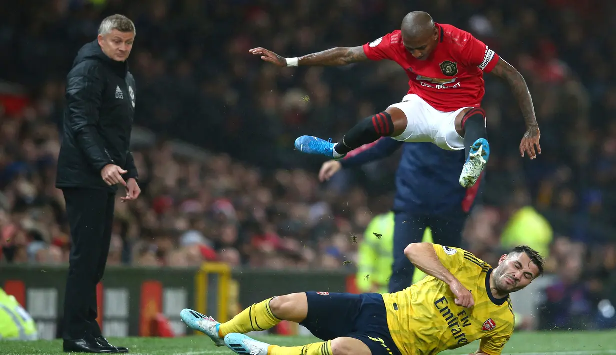 FOTO: Arsenal Tahan Imbang Manchester United di Old Trafford - Foto ...