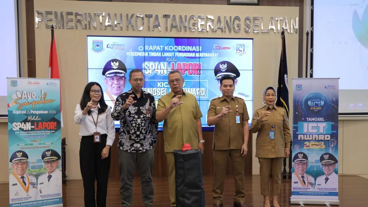 Dorong Lahirnya Inovasi dari Pelaku IT, Wali Kota Benyamin Launching Tangsel ICT Award 2023 ...