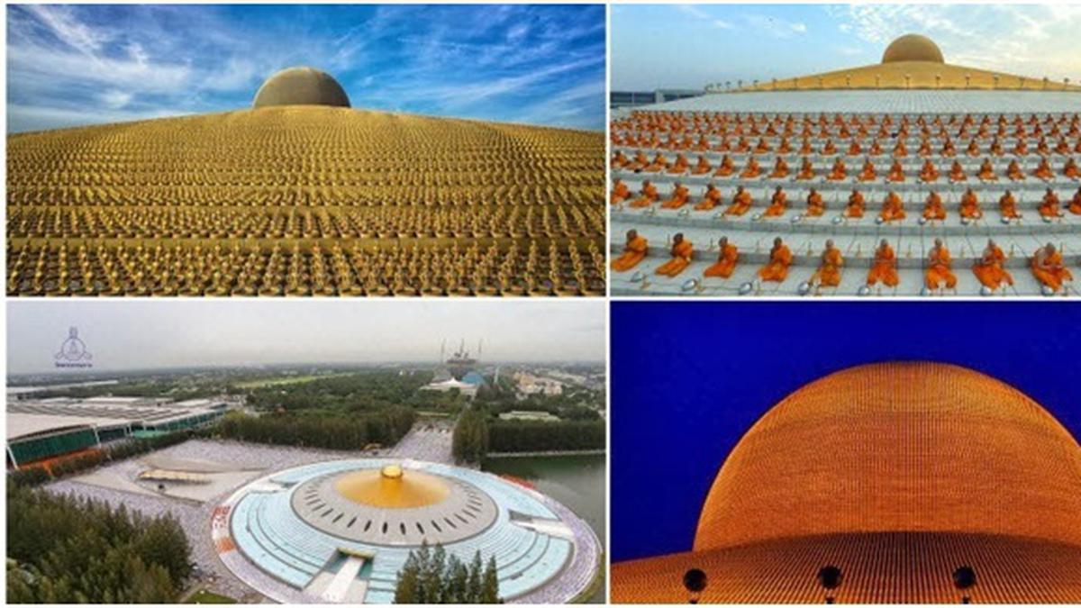 Lihatlah.. Kuil Budha Ini Amazing Dengan Bentuk Seperti UFO ...