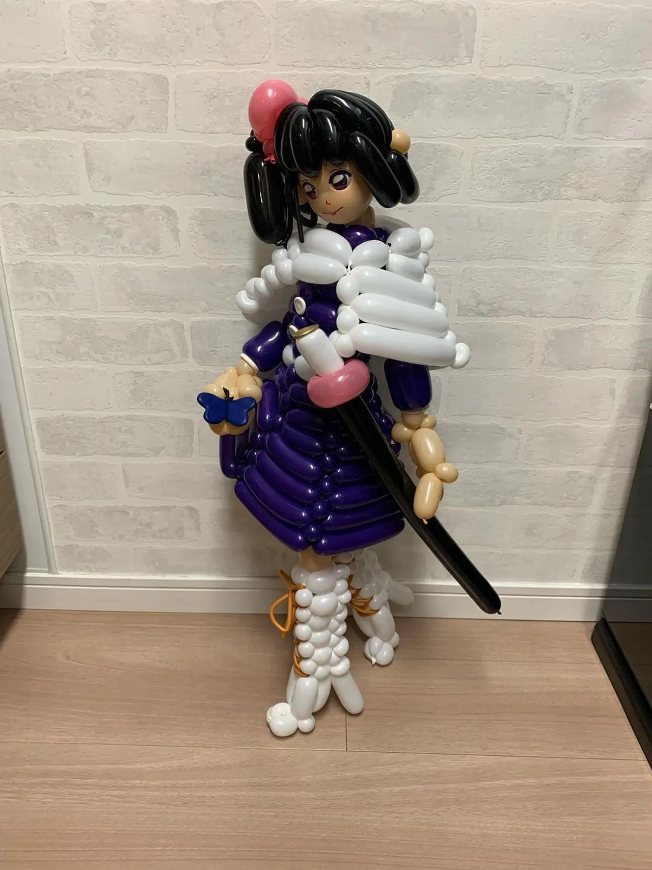 6 Kreasi Seni Balon Karakter Anime Demon Slayer, Unik Banget - Hot ...