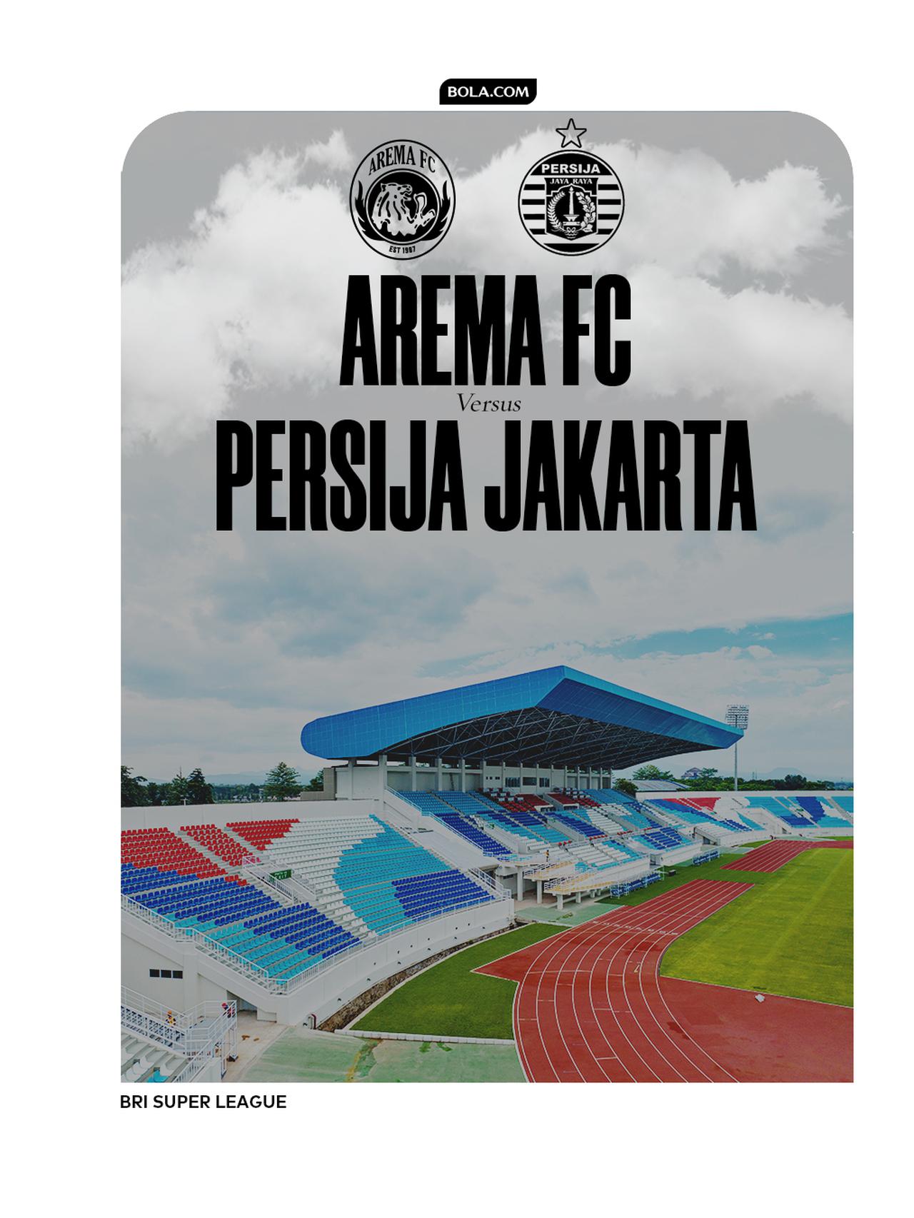 Link Live Streaming BRI Super League: Arema FC Vs Persija Jakarta