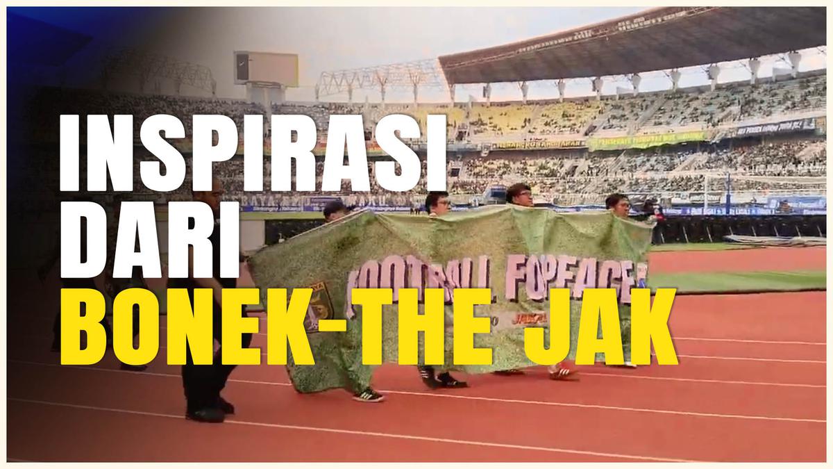 VIDEO: Bonek dan The Jakmania Serukan Suara Perdamaian di BRI Liga 1