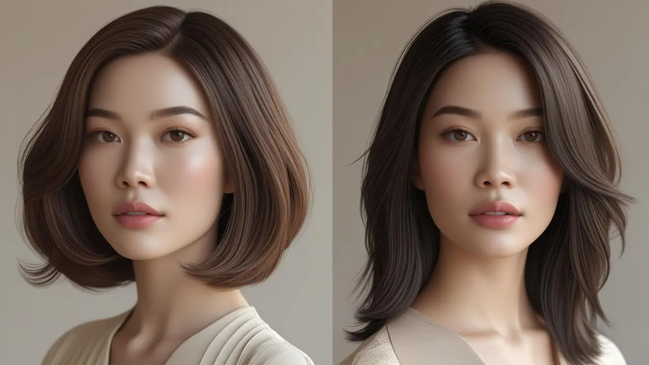 10 Inspirasi Potongan Rambut Sesuai Bentuk Wajah Wanita, Panduan untuk ...