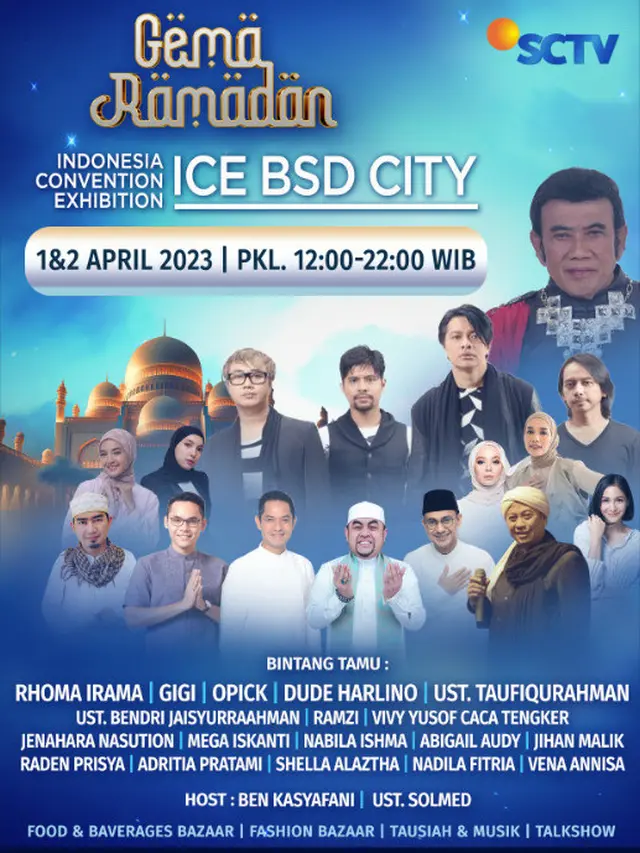 SCTV Hadirkan Tausiah, Penampilan Musisi Ternama Dan Beragam Tokoh Inspiratif Dalam Gema ...