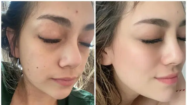 6 Potret Celine Evangelista Tanpa Makeup, Bukti Pesonanya Alami - Hot ...