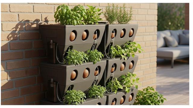 5 Pot Tanaman Modular untuk Rumah Perkotaan, Hemat Ruang dan Mudah Dirawat