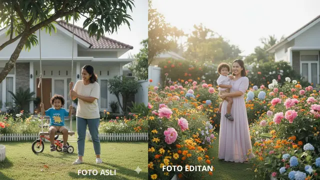 7 Prompt Gemini AI Viral Edit Foto Ibu dan Anak yang Masih Kecil ala ...