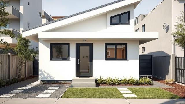 Inspirasi 7 Model Rumah Sederhana atap Miring yang Modern dan Fungsional