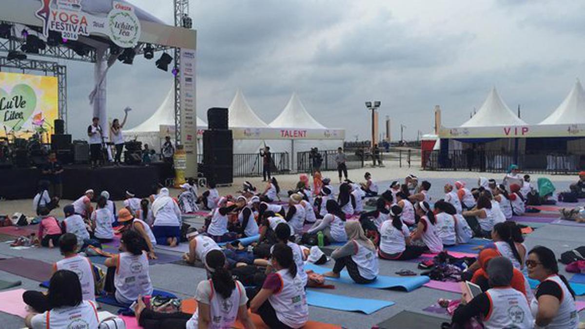 Intip Meriahnya Yoga Festival 2016 Bersama MNC Channels Ini, Yuk