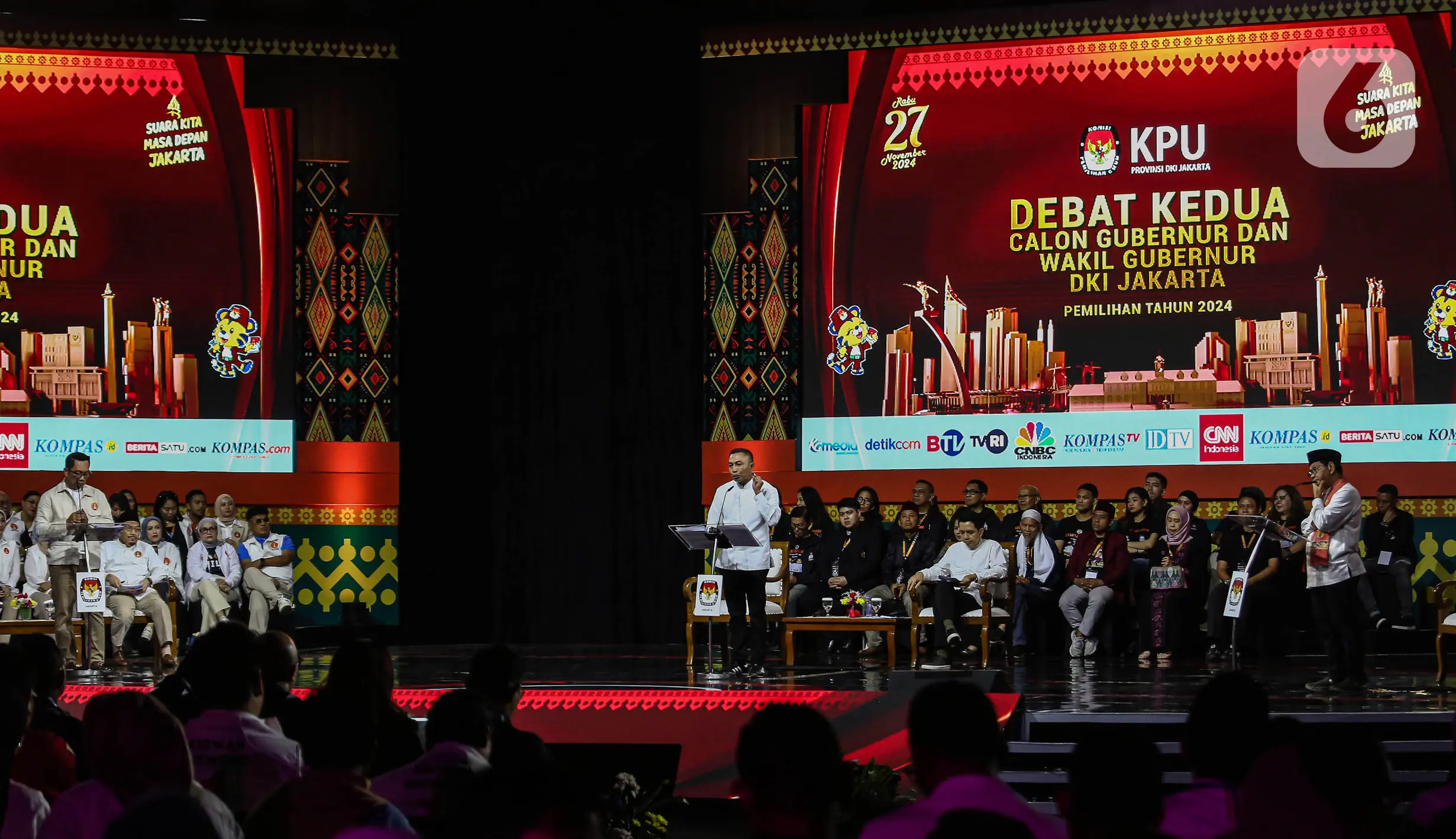 Ekonomi dan Kesejahteraan Sosial, Bahasan Utama Debat Kedua Pilkada Jakarta 2024 - Foto Liputan6.com