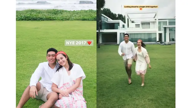 Ungkapan Romantis Chelsea Islan Sambut Tahun Baru Bareng Pacar ...