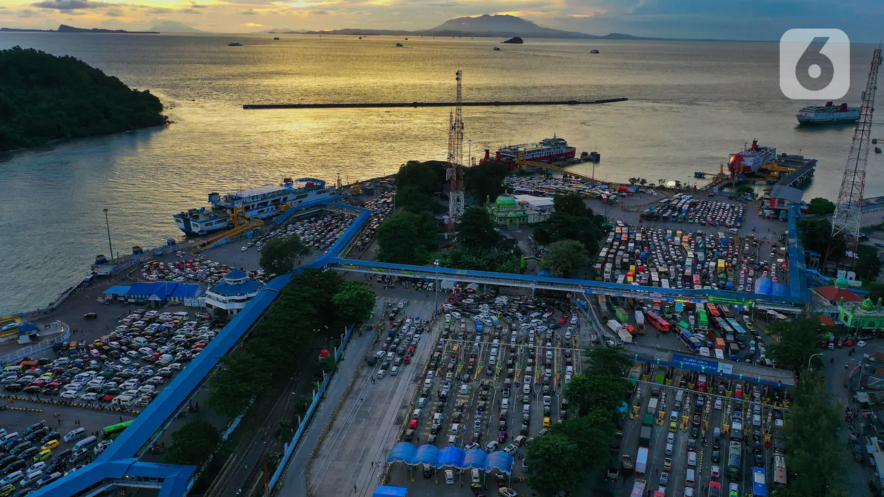 Ini Prediksi Puncak Arus Mudik Lebaran 2025 di Pelabuhan Merak - Islami Liputan6.com