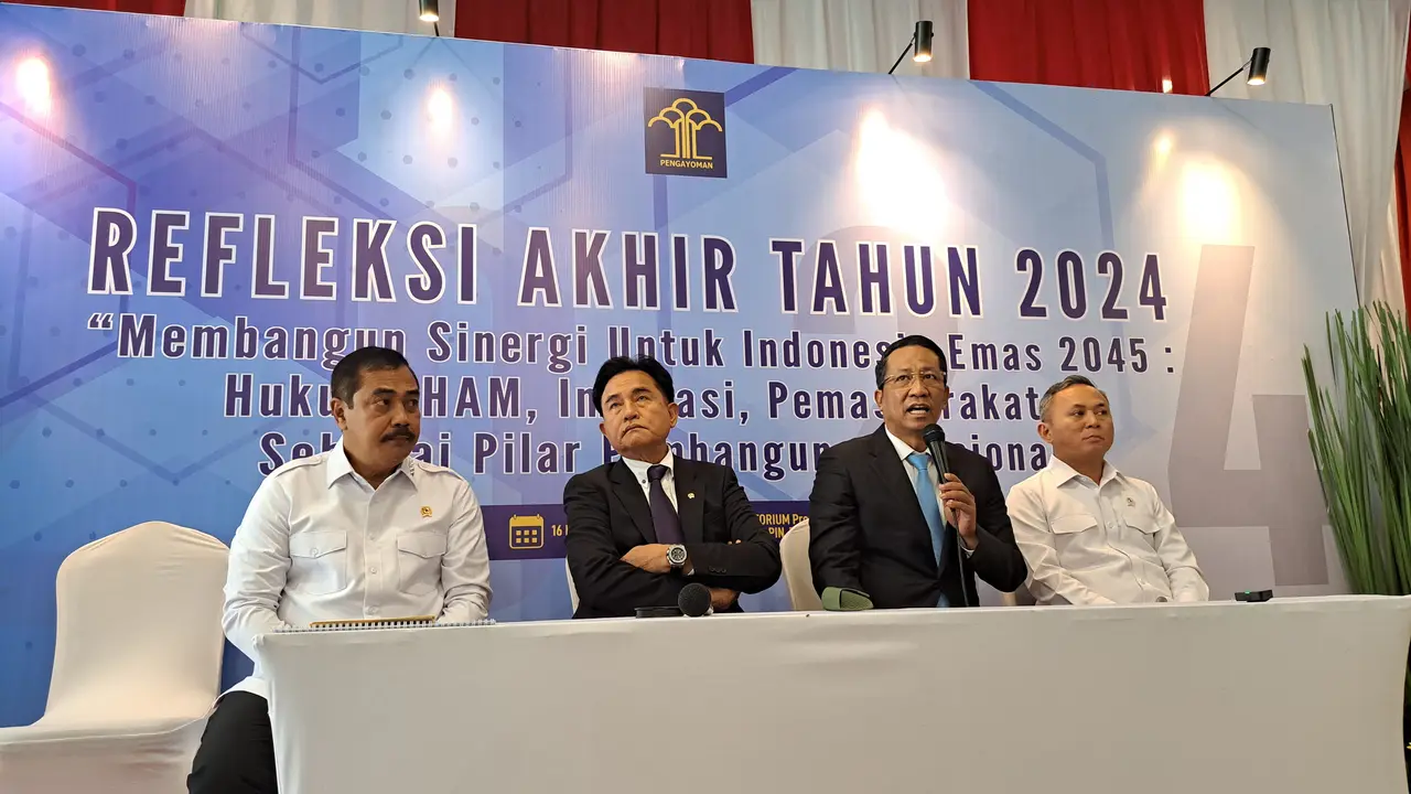 Kementerian Koordinator Hukum, HAM, Imigrasi dan Pemasyarakatan Gelar Refleksi Akhir Tahun 2024 ...