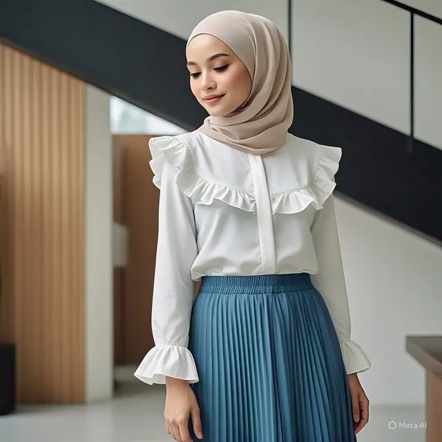 Model Baju Muslim Setelan Rok Terbaru 2025, Tampil Modis dan Nyaman ...
