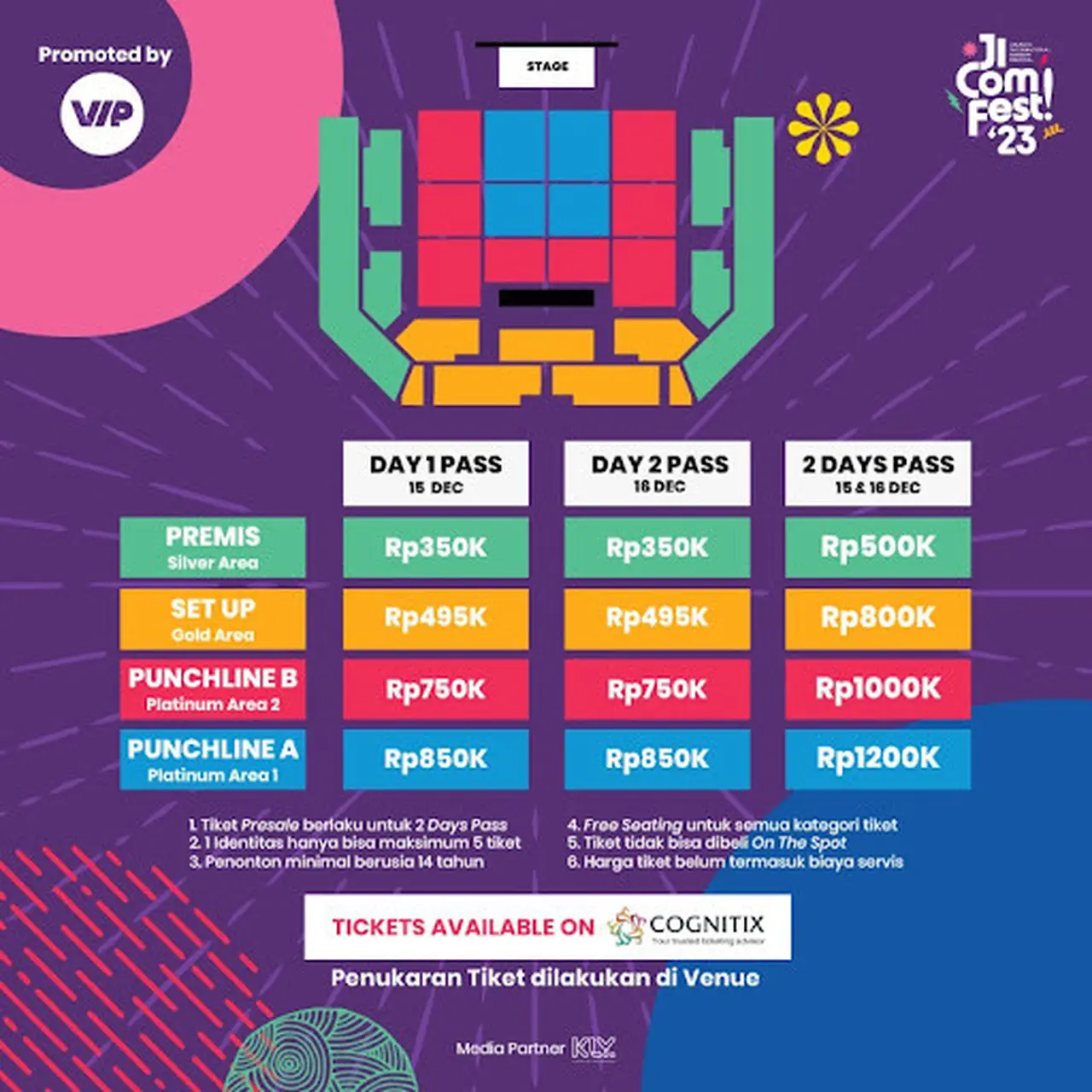 Jicomfest 2023 Siap Mengocok Perut dengan Tawa, Ada Komika ...