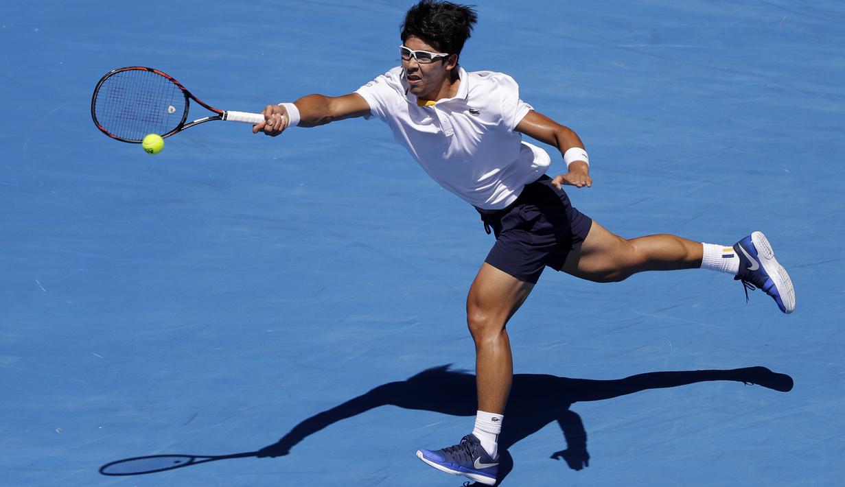 FOTO: Ke Semifinal, Chung Hyeon Jadi Petenis Termuda di Grand Slam ...