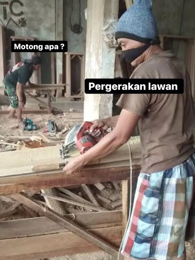 6 Meme Kocak Obrolan Tukang Bangunan Saat Kerja Ini Bikin Geleng Kepala ...