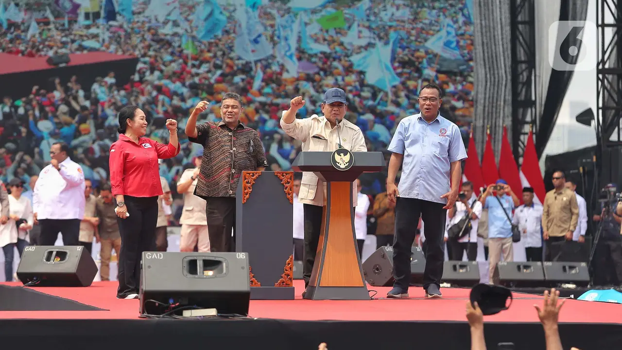 7 Pernyataan Presiden Prabowo Saat Hadiri Peringatan Hari Buruh May Day di Monas - News Liputan6.com