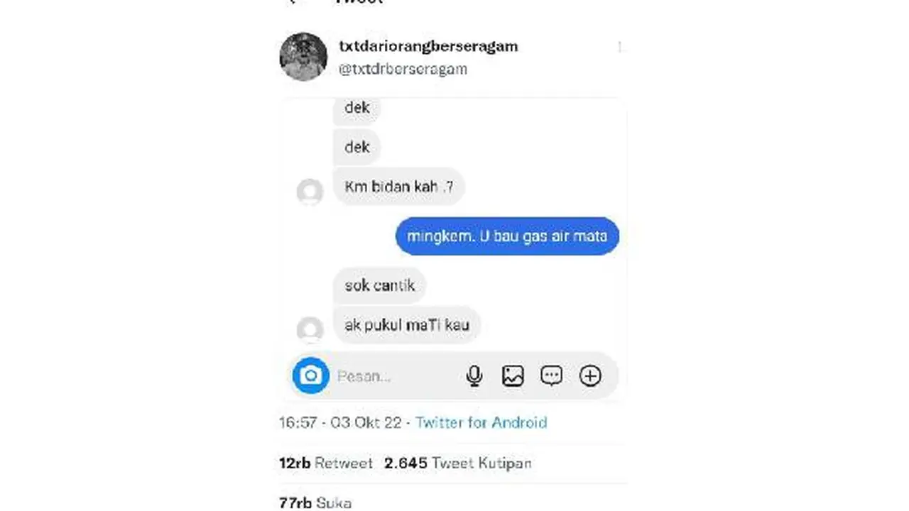 Fenomena Sapaan 'Halo Dek' Oknum Berseragam dan Bidan, Korban: Idih Ilfeel! - Citizen6 Liputan6.com