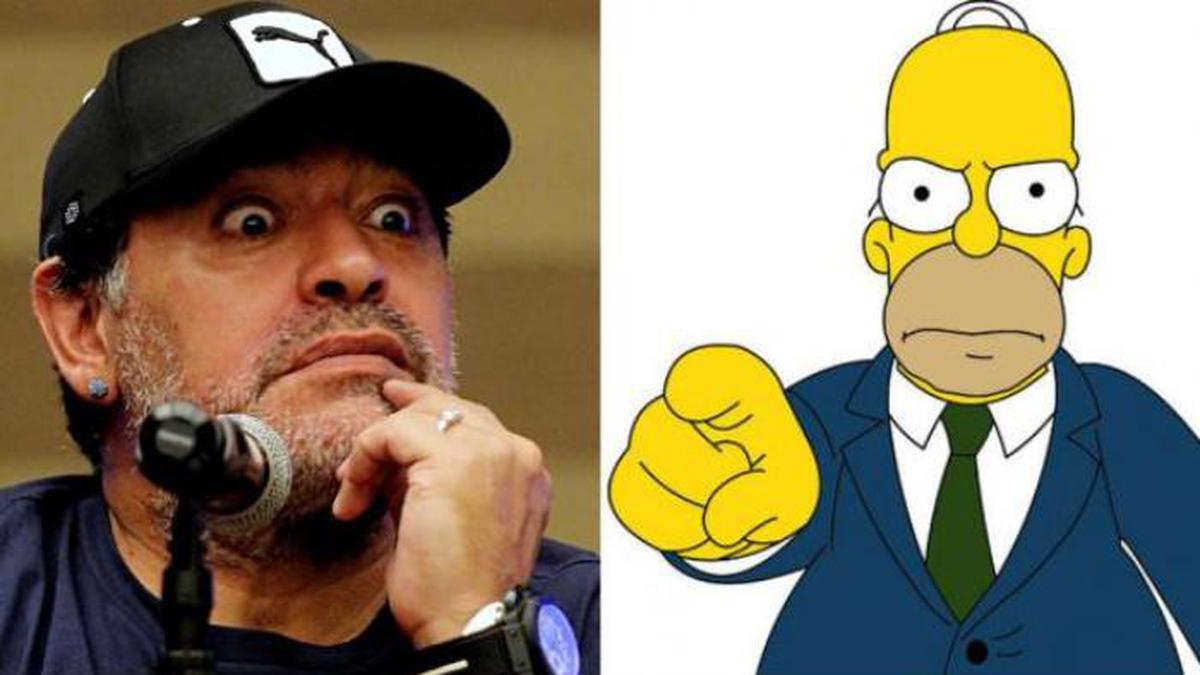 Ketika Maradona dan Homer Simpsons Saling Ejek - Bola Liputan6.com