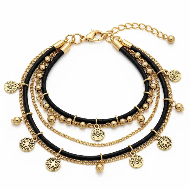7 Gelang Emas Hitam Model Terbaru, Pilihan Elegan dan Kasual untuk ...