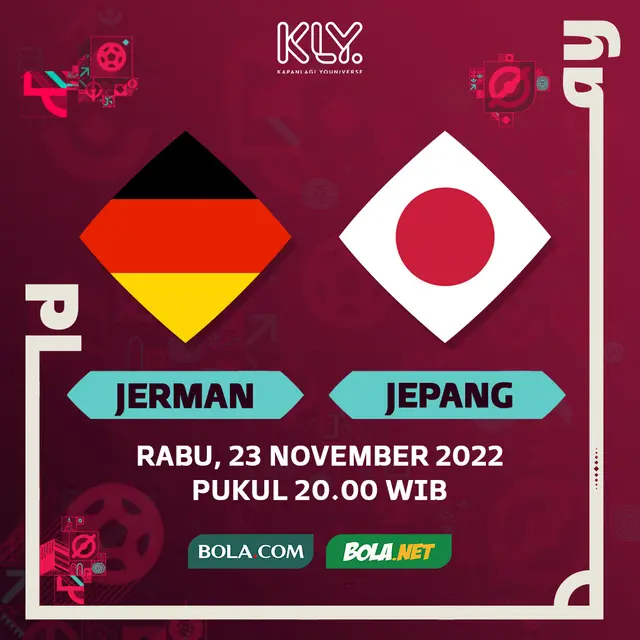 6 Fakta Unik Jelang Jerman Vs Jepang di Piala Dunia 2022: Jaminan Hujan Gol - Piala Dunia Bola.com