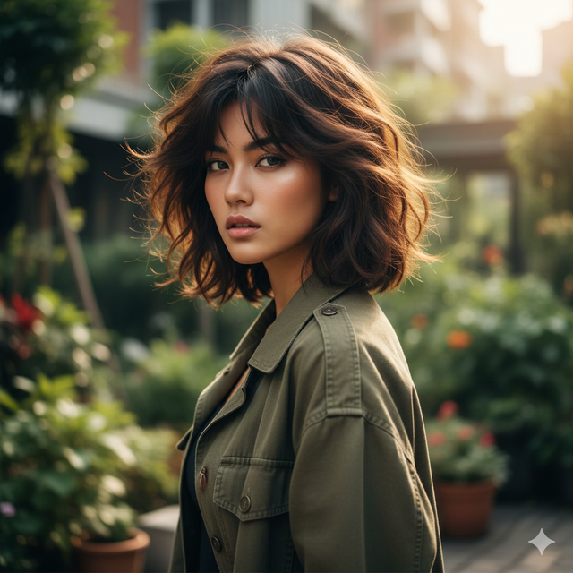 7 Model Rambut Wanita Pendek Butterfly, Bikin Wajah Terlihat Lebih ...