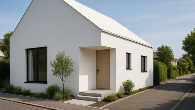 10 Gambar Rumah Minimalis Putih, Rahasia Biar Terlihat Lebih Luas dan ...