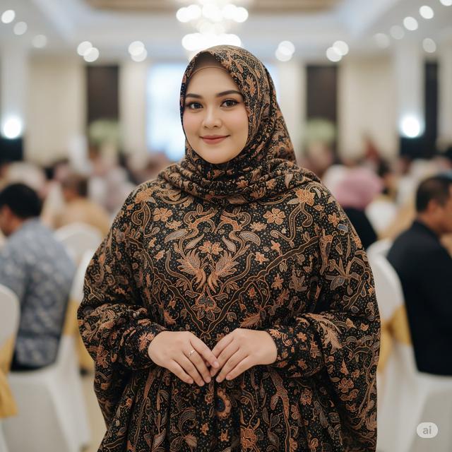 12 Model Baju Gamis Batik Pesta Elegan Terbaru 2025, Stylish, Nyaman ...
