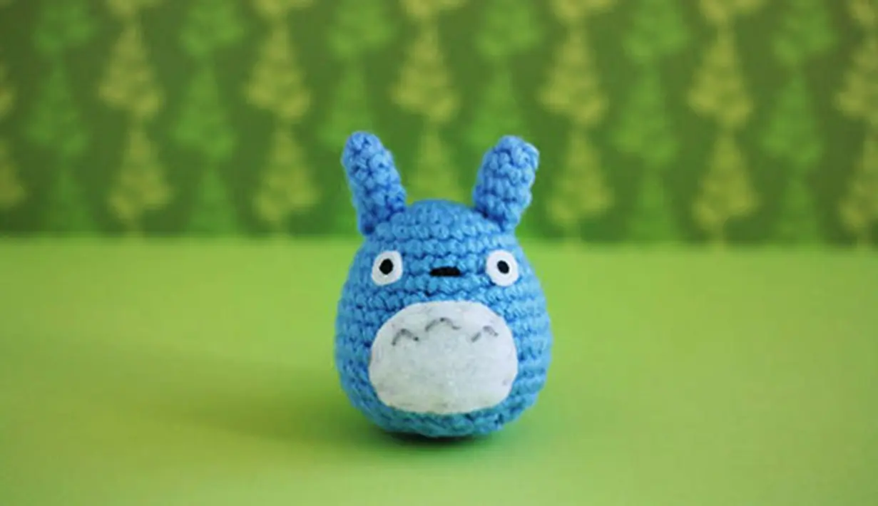 Meski Super Mini: Boneka Rajut Tokoh Kartun Ini Cute Dan Mengagumkan ...