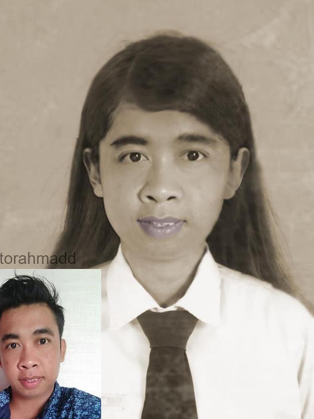 6 Editan Foto Komedian Jadi Anak Sekolah Ini Bikin Ngakak