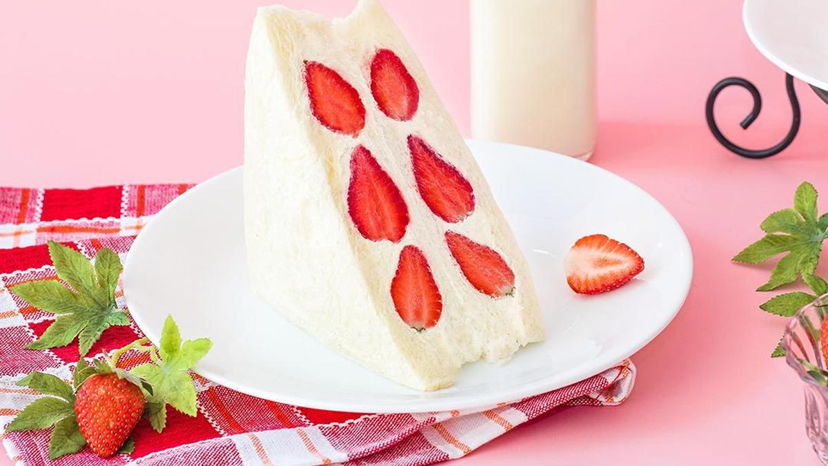 Resep Strawberry Sando, Roti Lapis Isi Buah ala Jepang untuk Ide Jualanmu