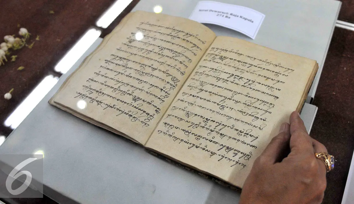Mengintip Kitab Kuno di Festival Naskah Nusantara - Foto Liputan6.com