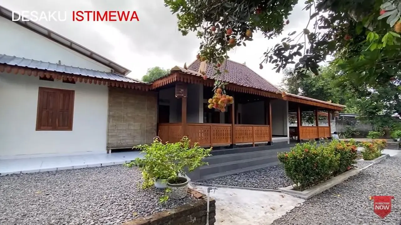 8 Potret Rumah Putri Ariani di Jogja Bergaya Joglo, Punya Halaman Luas dan Asri - Hot Liputan6.com