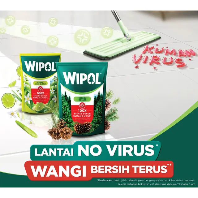 Cegah Bakteri Jahat dengan Wipol 100X Efektif Bunuh Kuman dan Virus - Lifestyle Liputan6.com