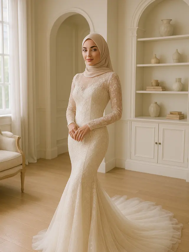 7 Model Gaun Nikah, Punya Luna Maya Jadi Sorotan - Hot Liputan6.com