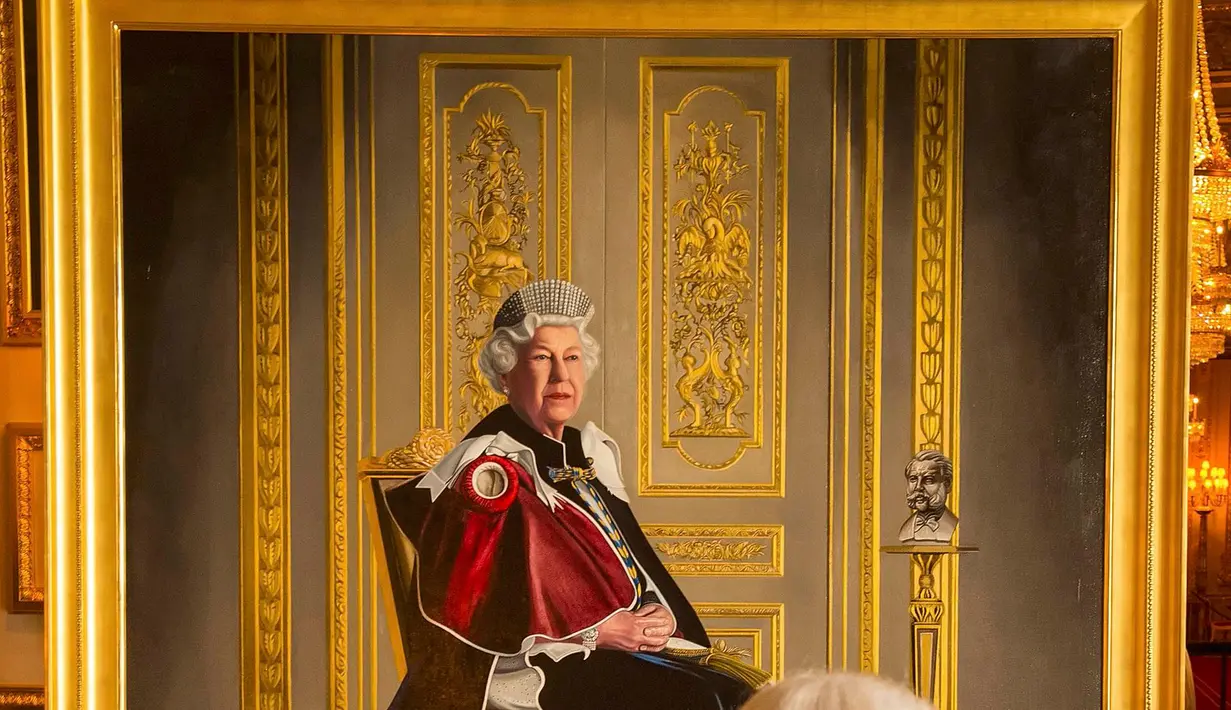 Pesona Ratu Elizabeth Dalam Lukisan Karya Henry Ward - Foto Liputan6.com