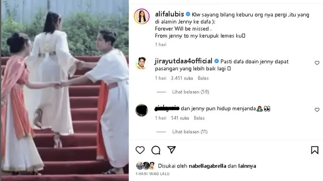 Karakternya Meninggal Tertimpa Hujan Meteor, Ini 6 Potret Jirayut Bareng Bintang Mega Series ...