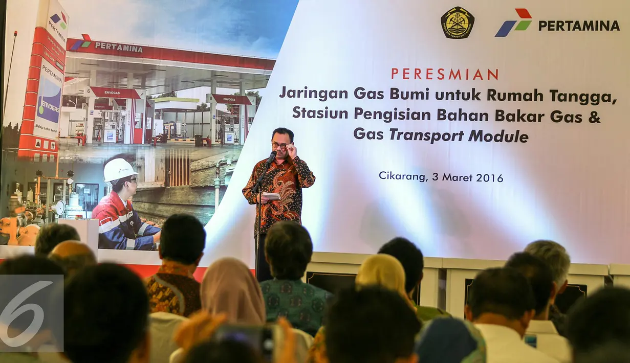 Menteri ESDM Resmikan Jaringan Gas Pertamina untuk Rumah di Bekasi ...