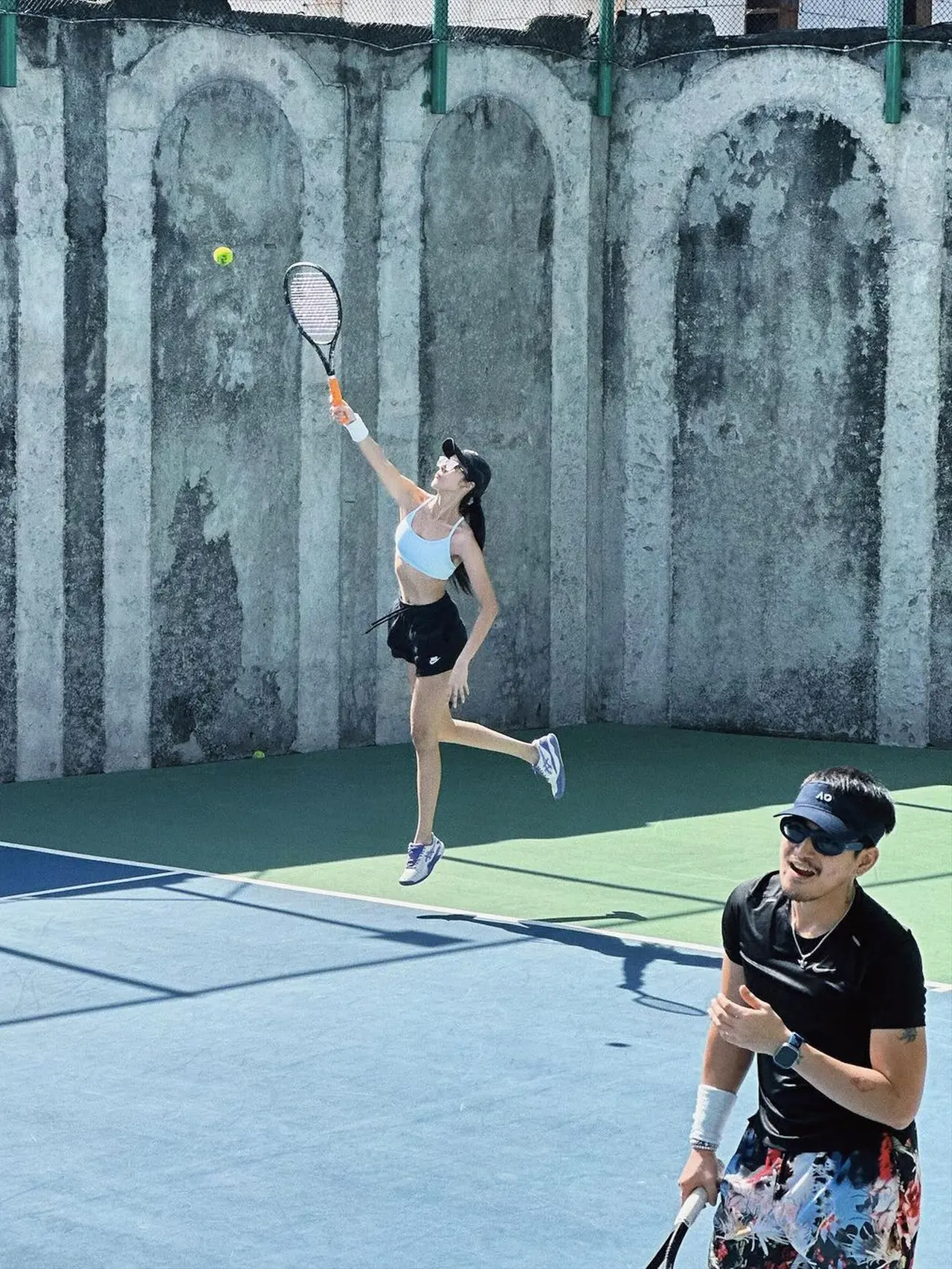 7 Potret Anya Geraldine dan Bio One Main Tenis Bareng, Tetap Kompak ...