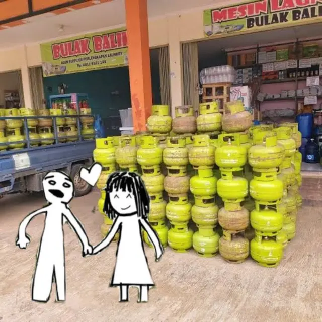 6 Meme Berburu Gas LPG 3 Kg Bikin Senyum Tipis, Kini Boleh Dijual ...