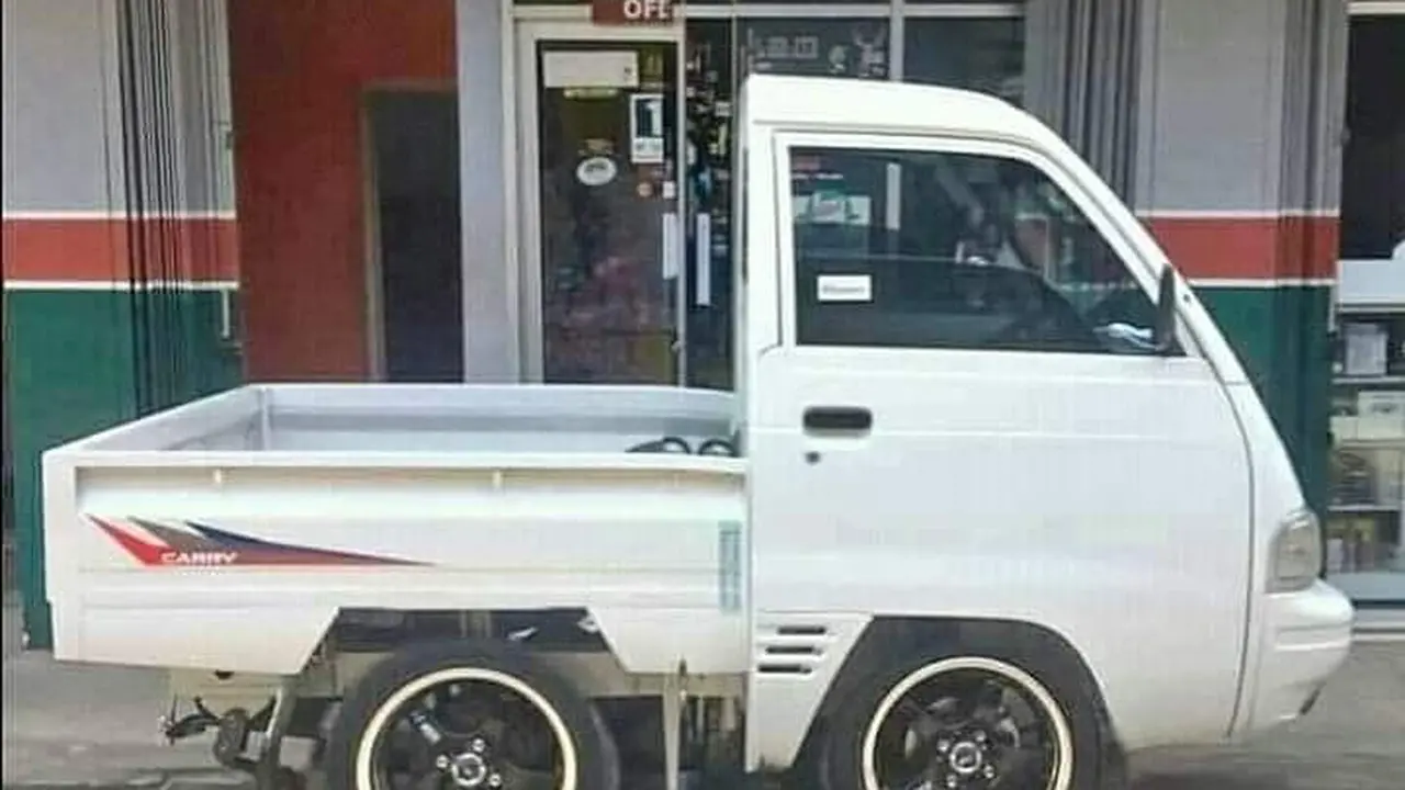 7 Potret Modifikasi Mobil Bak Terbuka Ini Bikin Curi Perhatian - Hot ...