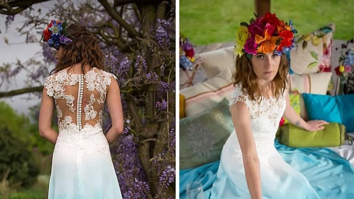 Inspirasi Gaun Pengantin dengan Efek Gradasi yang Cantik - Fashion ...