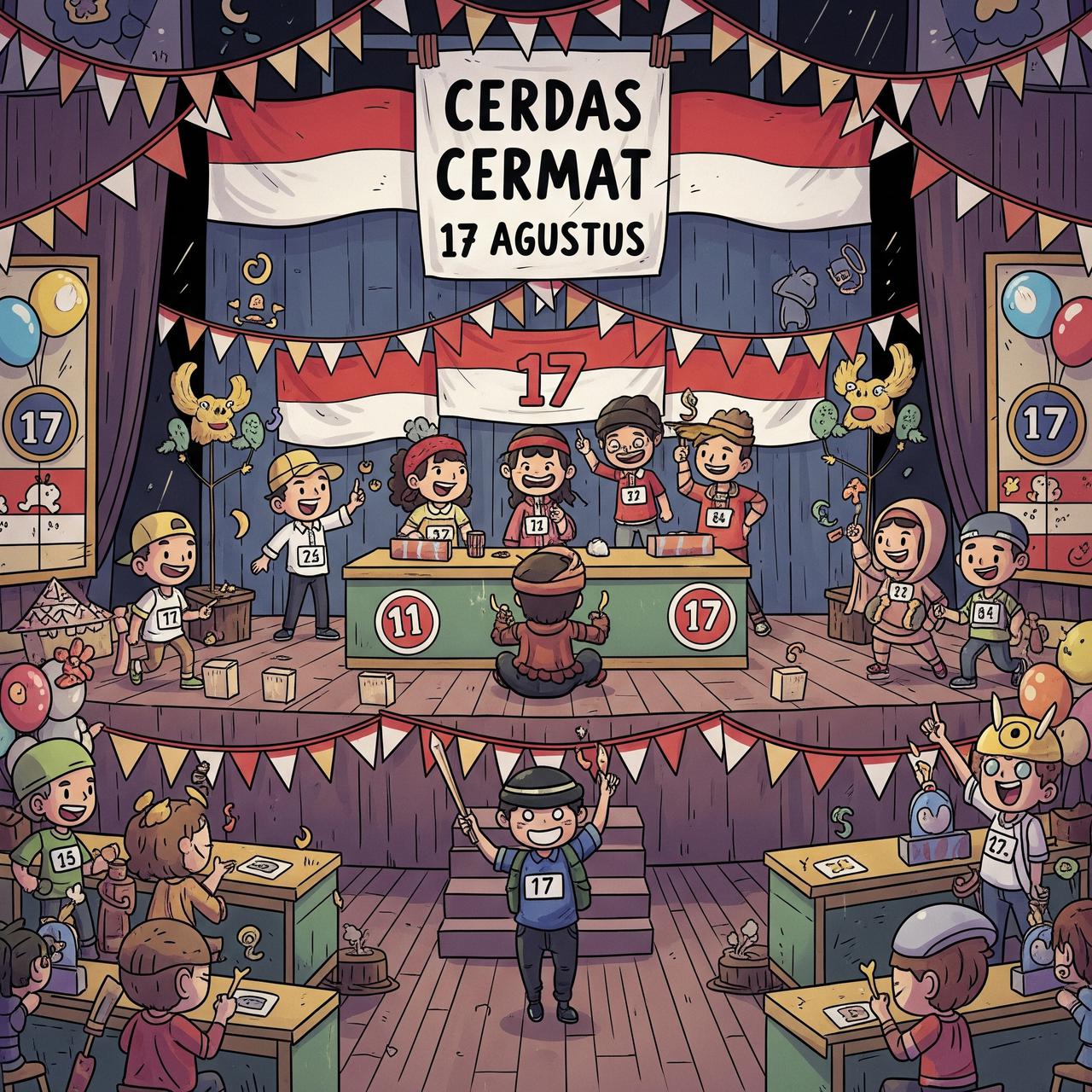 100 Kumpulan Soal Lomba Rangking 1 Tingkat SMP 17 Agustus, Asah Wawasan ...