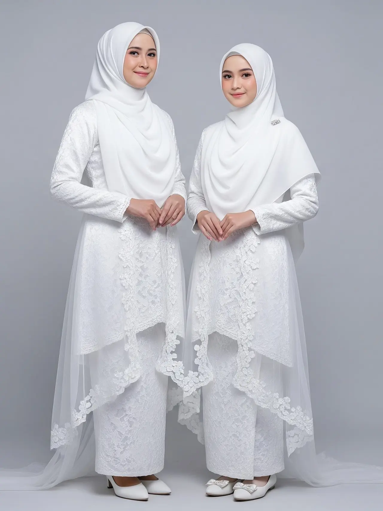 7 Model Gamis Brokat Couple Ibu dan Anak Terbaru 2025, Tampilan ...